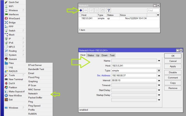 Configuración Failover de 2 WAN en un Router MikroTik – Método Netwatch ...
