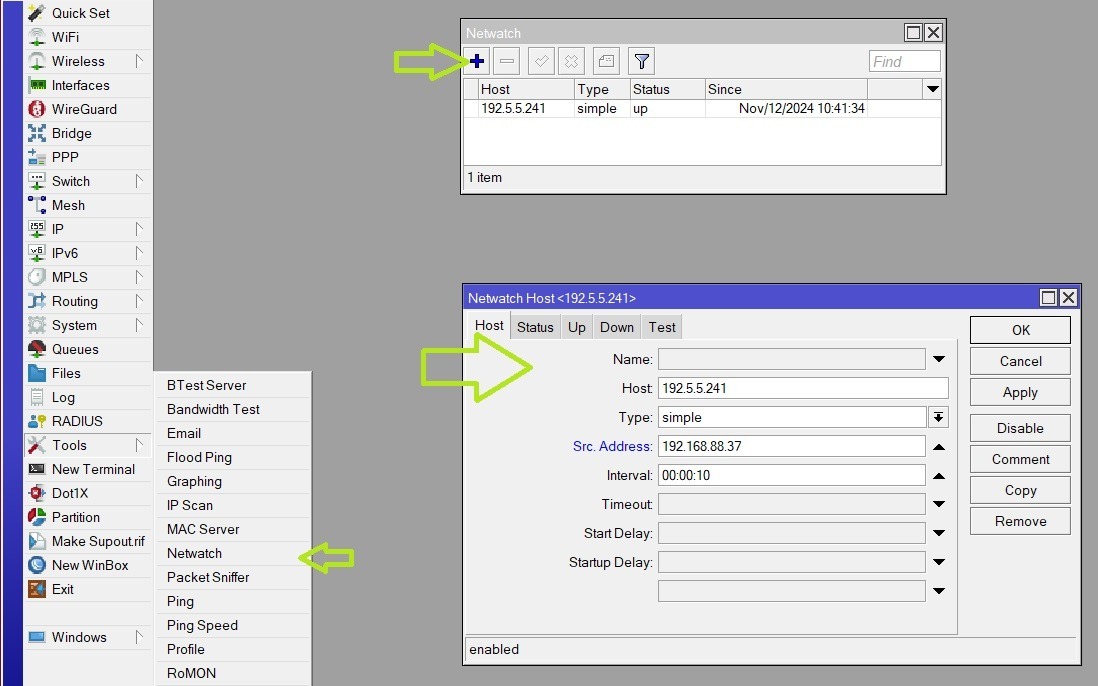 Configuración Failover de 2 WAN en un Router MikroTik – Método Netwatch ...